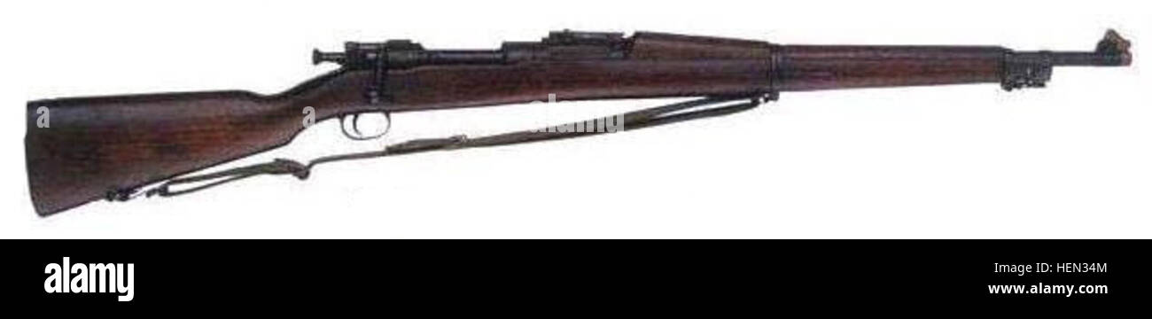 Rifle Springfield M1903A1 Stock Photo - Alamy