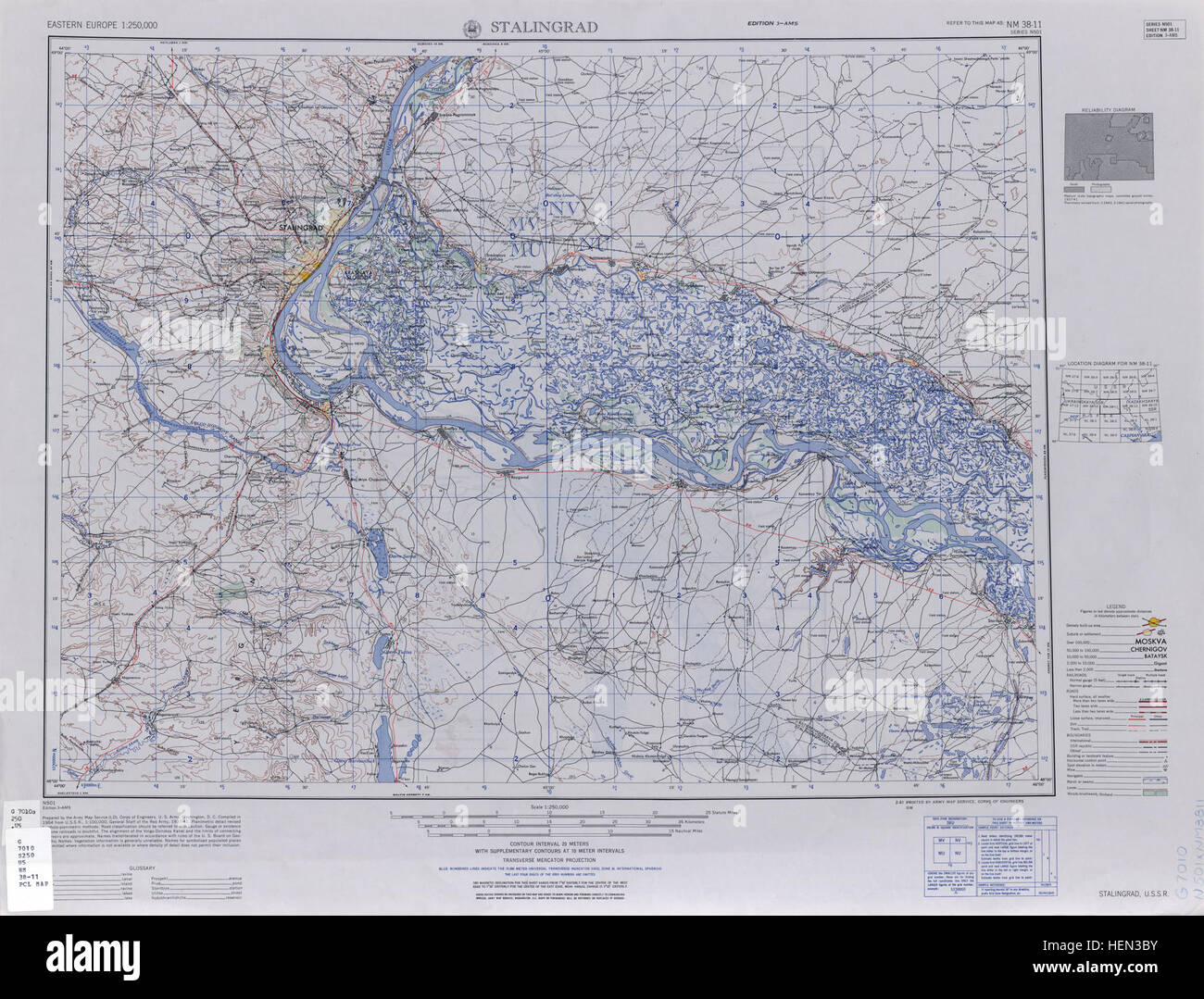 Stalingrad map hi-res stock photography and images - Alamy