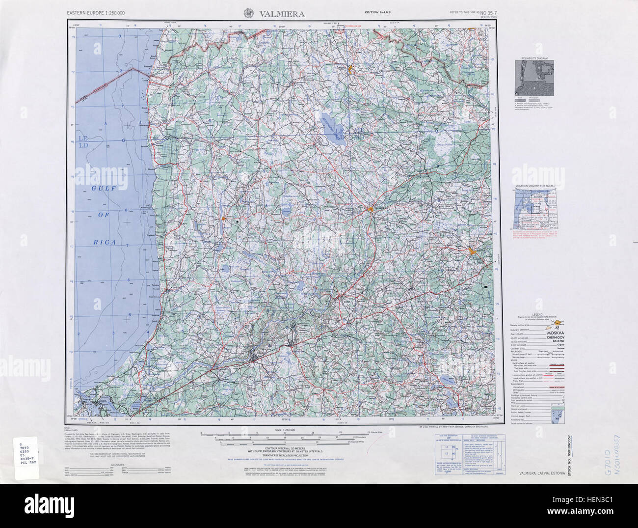 Map of valmiera hi-res stock photography and images - Alamy