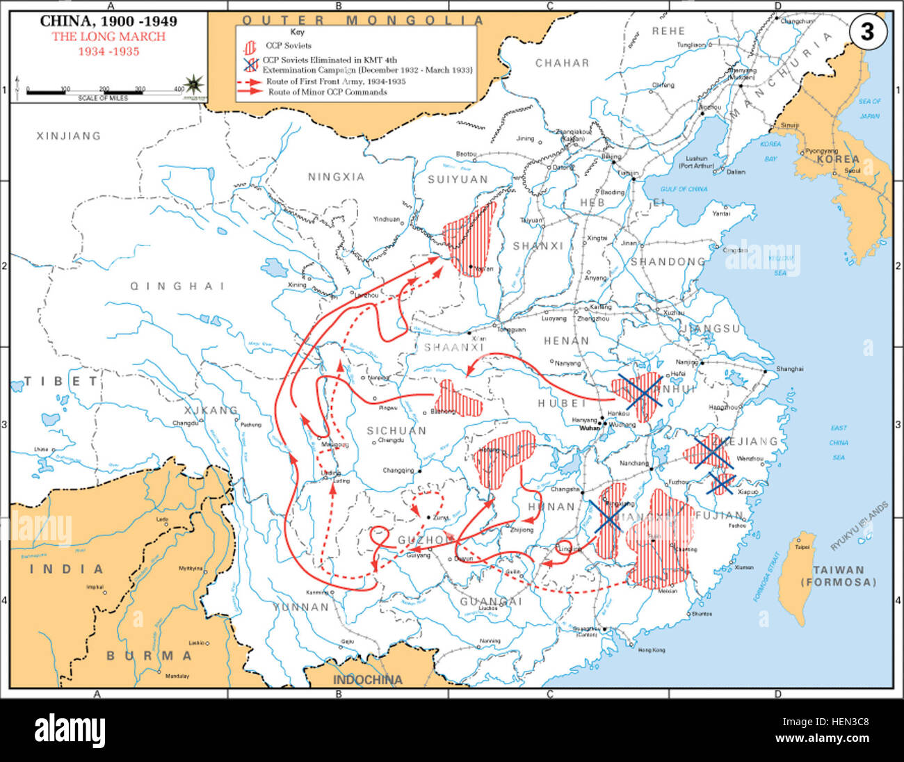 The long march 1934 hi-res stock photography and images - Alamy