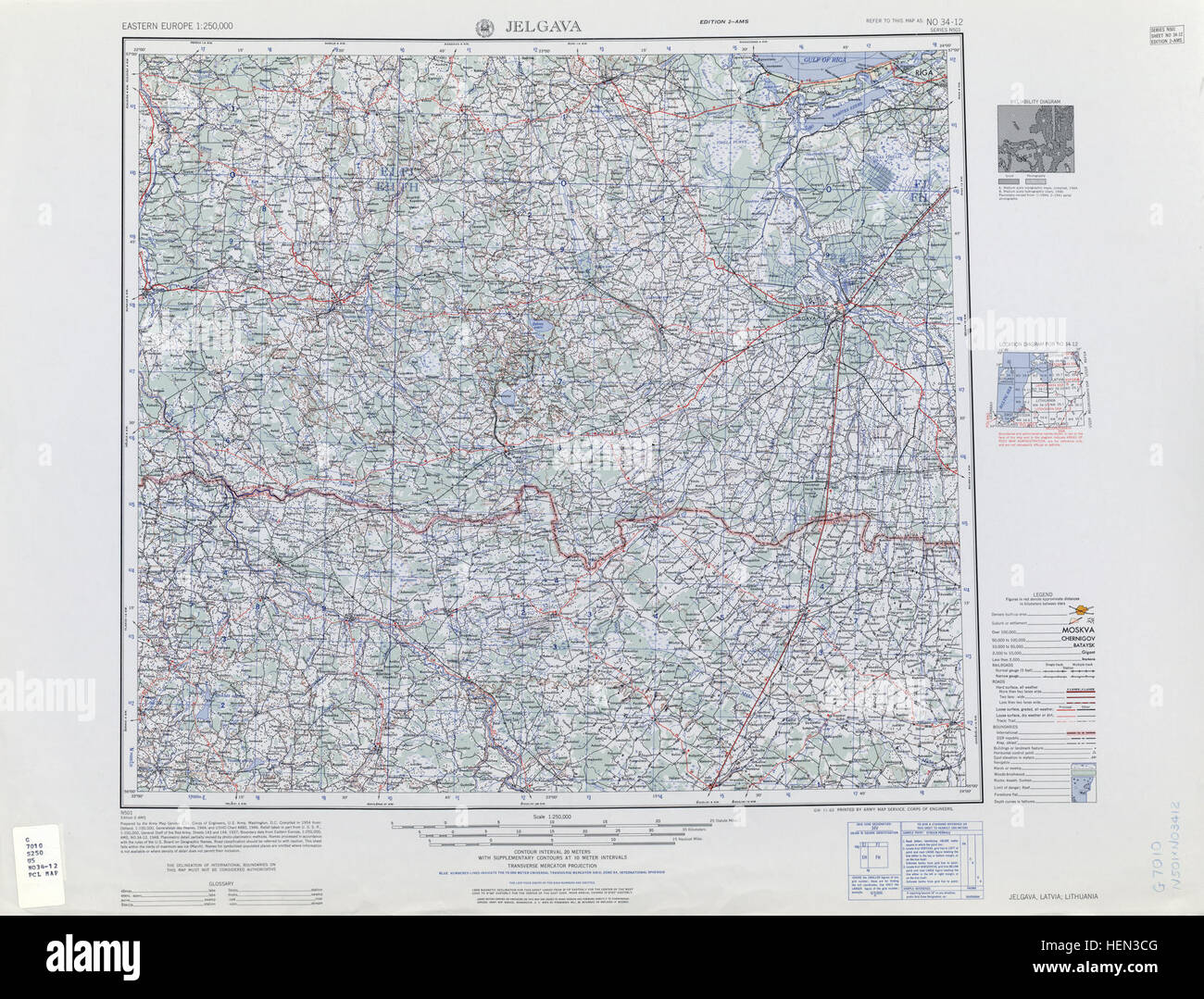 Jelgava map hi-res stock photography and images - Alamy