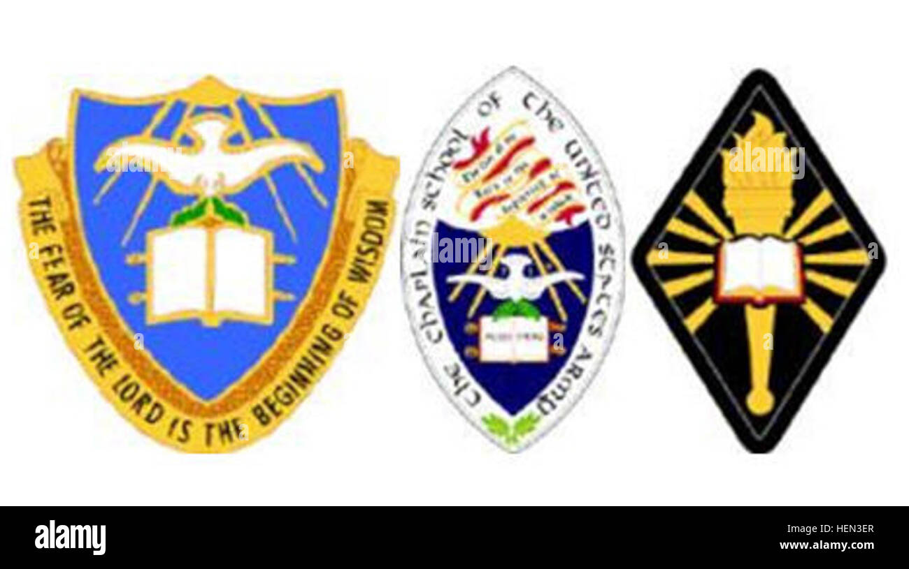 USA Chaplain School symbols Stock Photo - Alamy
