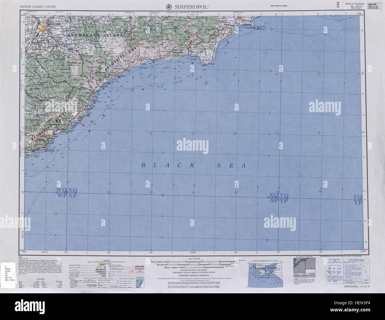 Simferopol map hi-res stock photography and images - Alamy