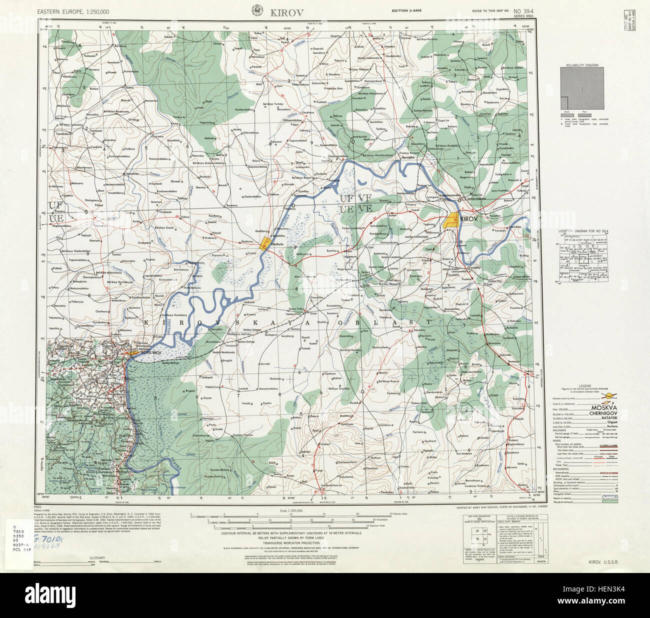 Kirov map hi-res stock photography and images - Alamy