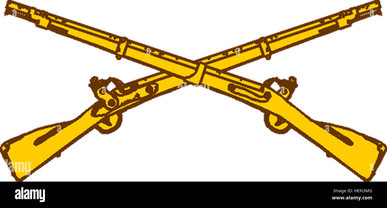 USA - Army Infantry Insignia Stock Photo - Alamy