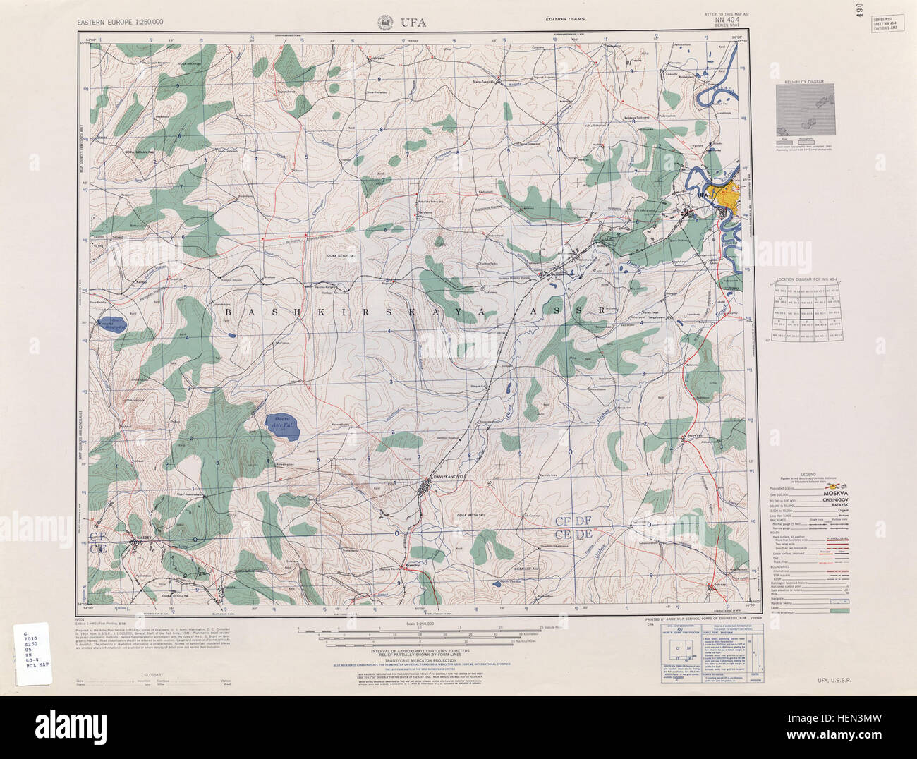 Ufa map hi-res stock photography and images - Alamy