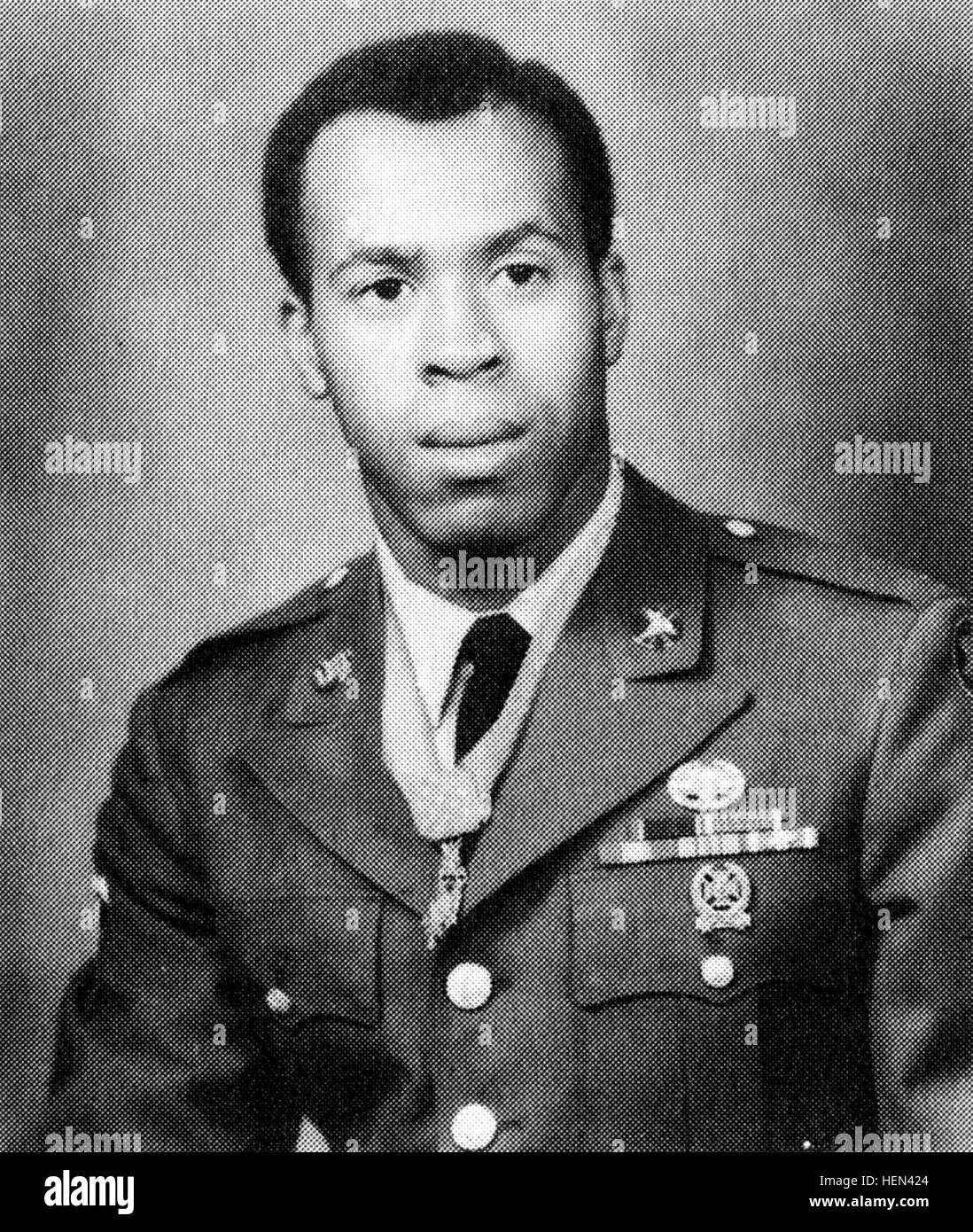 Clarence Sasser with MOH Stock Photo - Alamy