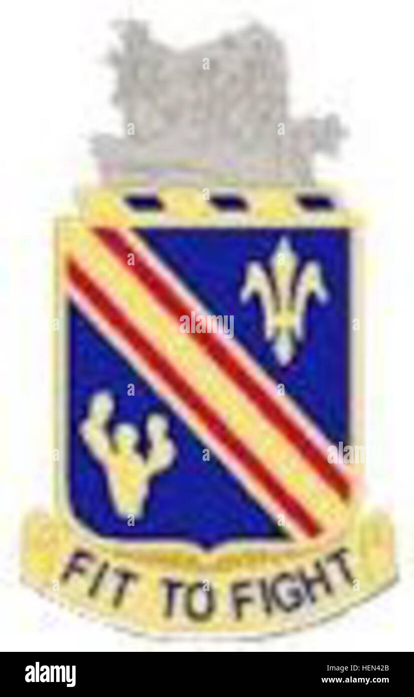 152 Inf Rgt DUI Stock Photo - Alamy