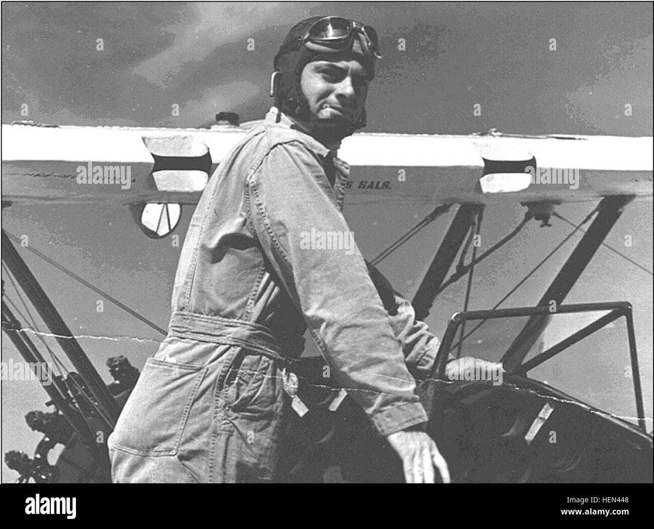 Aviation Cadet Edwin A. Doss Stock Photo - Alamy