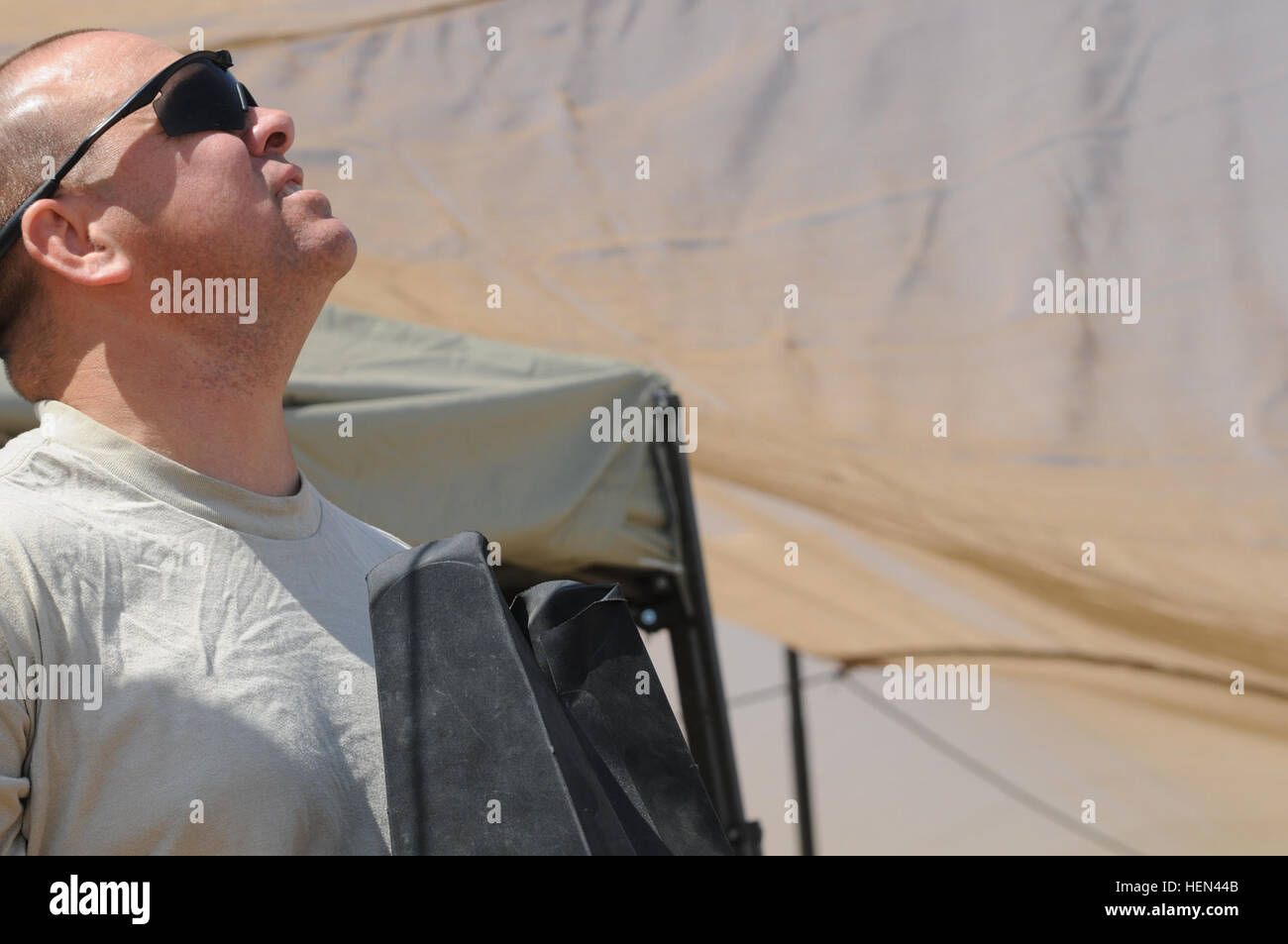 U.S. Army Sgt. 1st Class Wayne Davidson from Evansville, Ind., of ...
