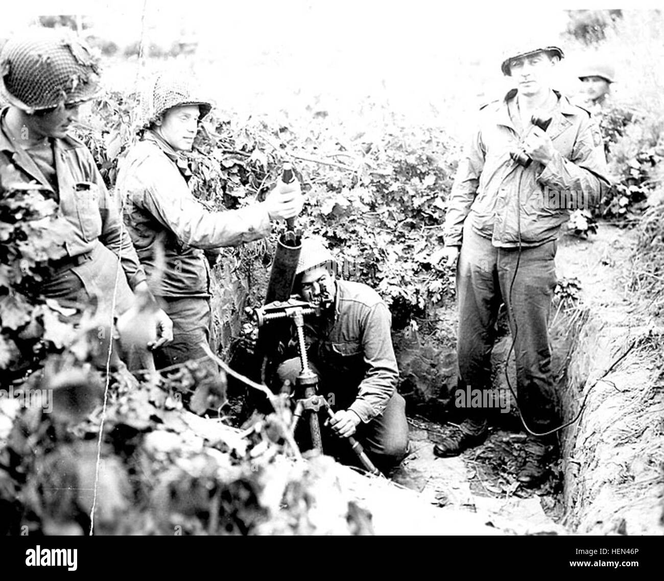 504th parachute infantry regiment WWII italy Stock Photo - Alamy