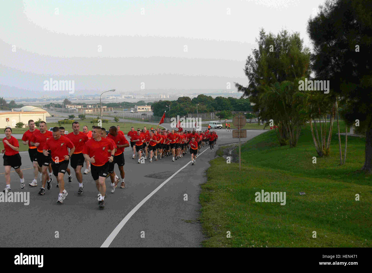 ARMY UNIT RUN JAPAN Stock Photo - Alamy