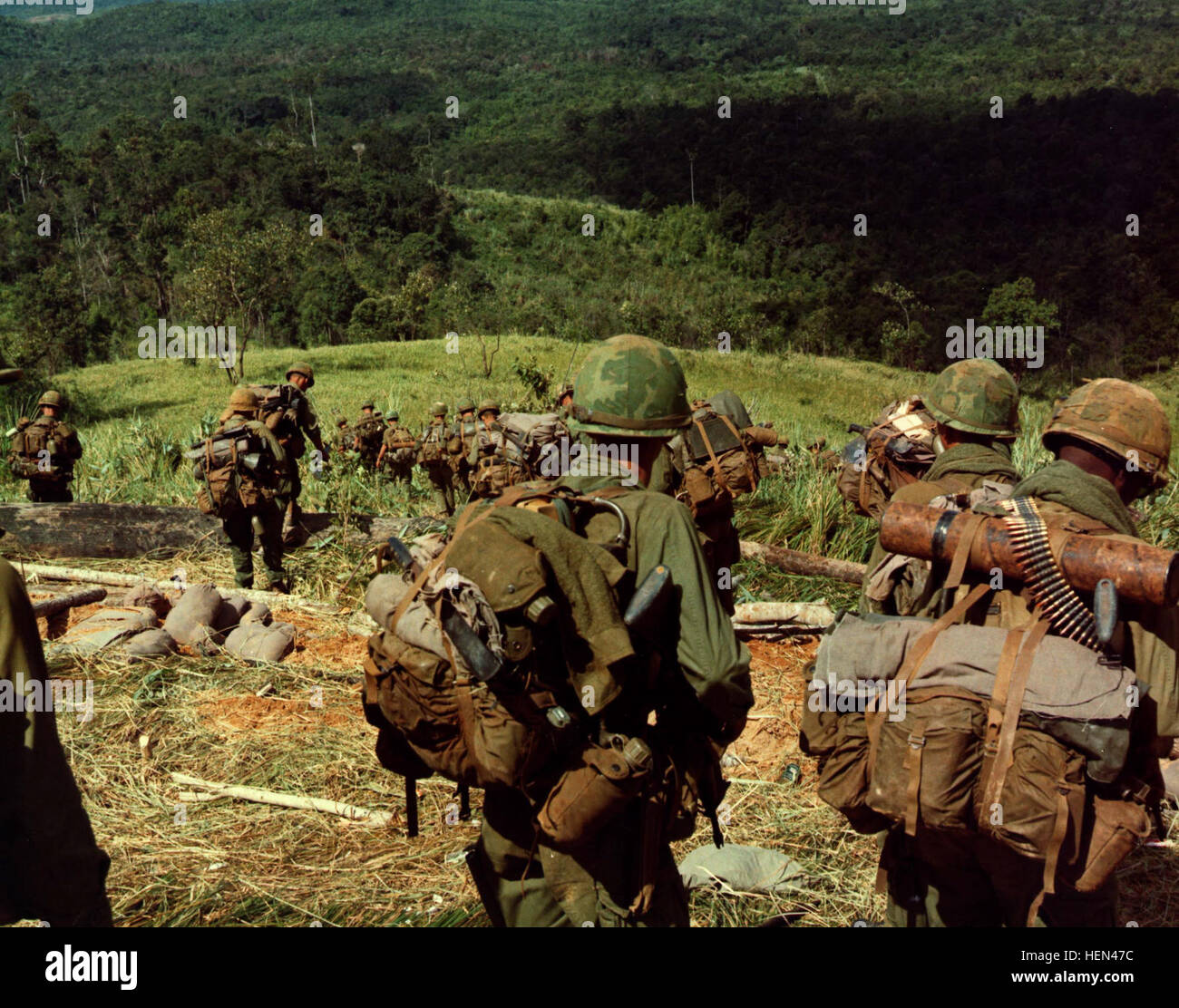 Vietnam 1967 soldiers hi-res stock photography and images - Alamy