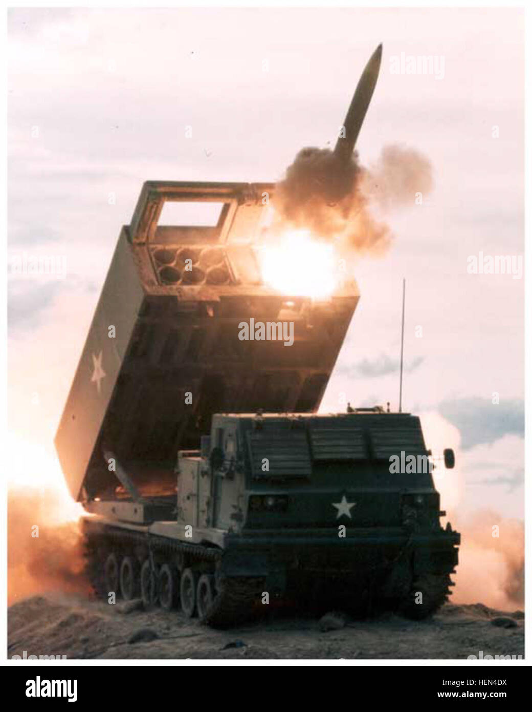 Army mlrs 1982 02 Stock Photo - Alamy