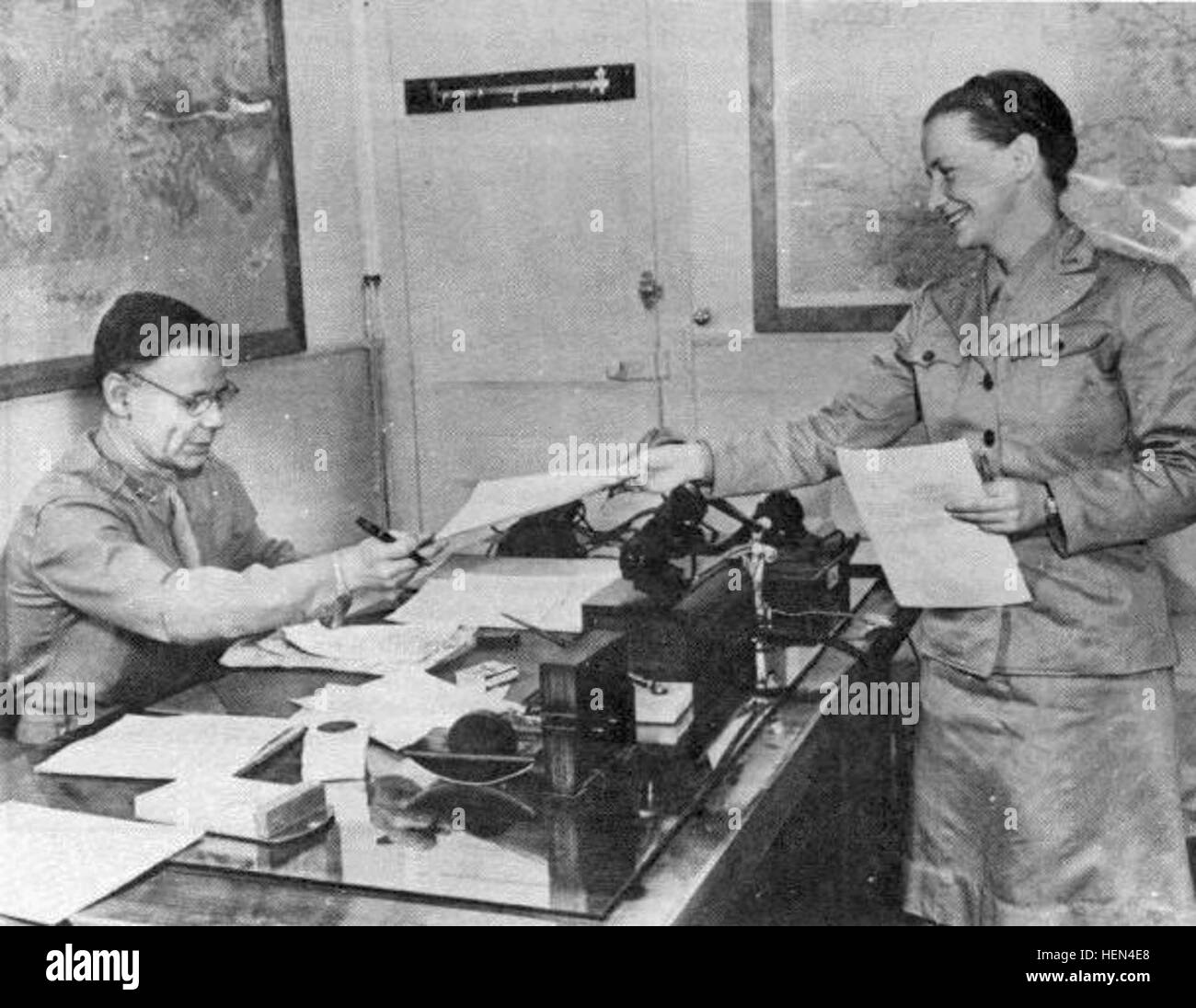 Bedell Smith and Ruth Briggs Stock Photo - Alamy