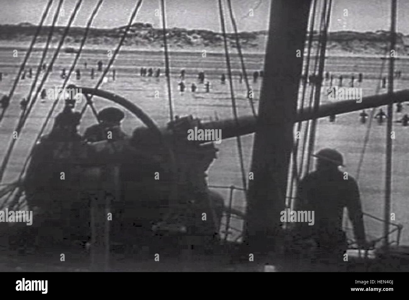 British gunner ship dunkirk Stock Photo - Alamy