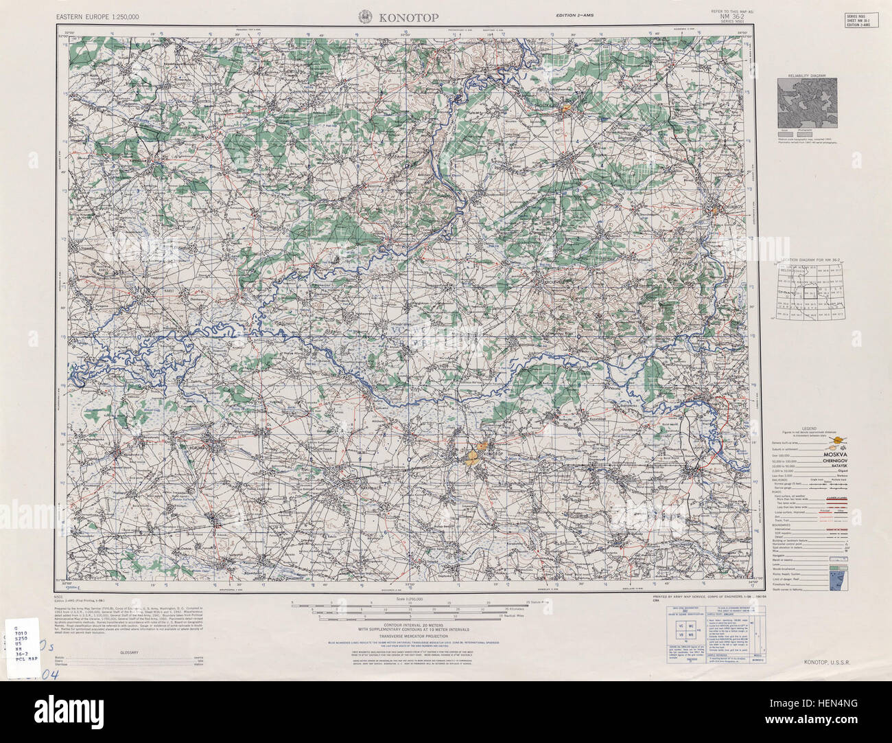 Konotop map hi-res stock photography and images - Alamy