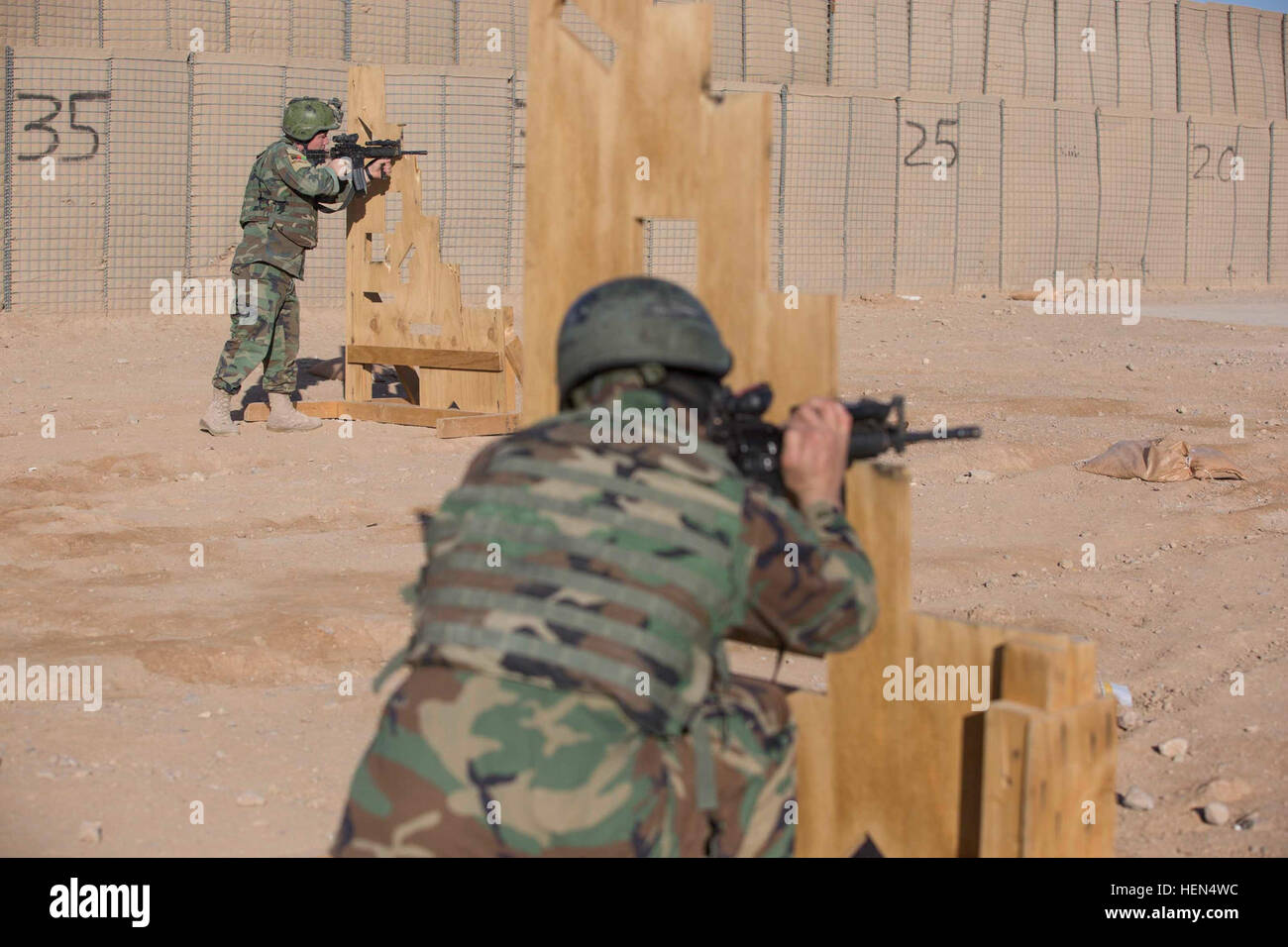 Afghan Commandos from 3rd Company, 7th Special Operations Kandak ...