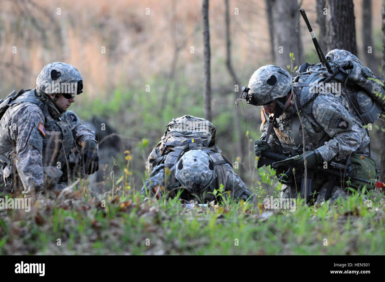 Strike Soldiers with Company D, 2nd Battalion, 502nd Infantry Regiment ...