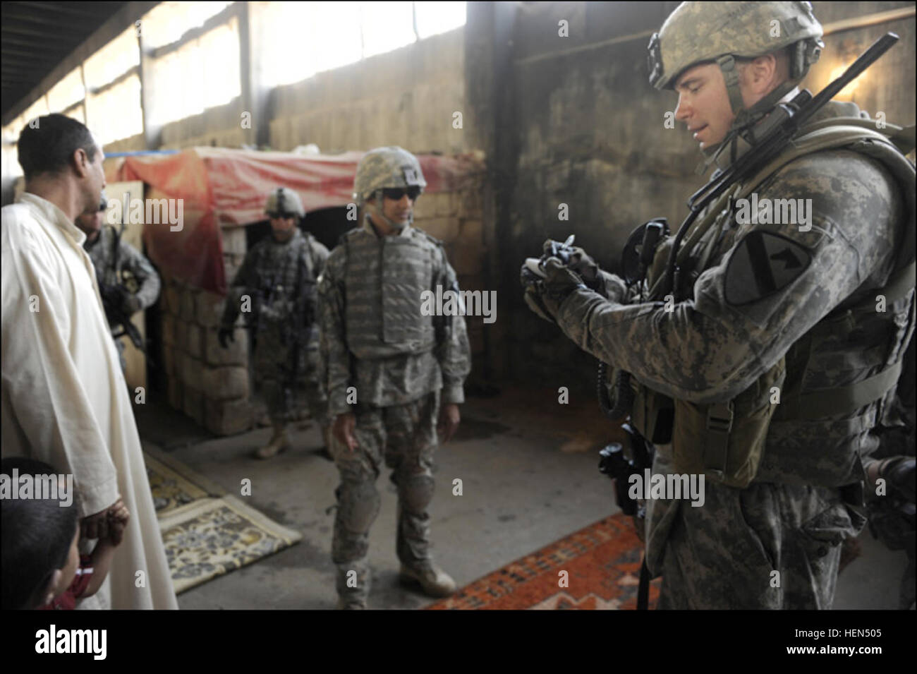 Flickr - The U.S. Army - Baghdad patrol Stock Photo - Alamy