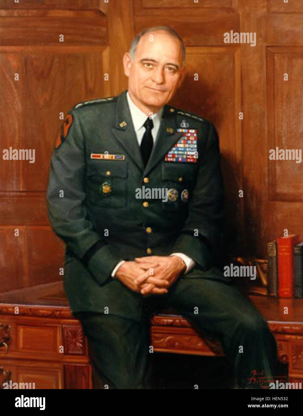 GEN Carl Vuono Stock Photo - Alamy