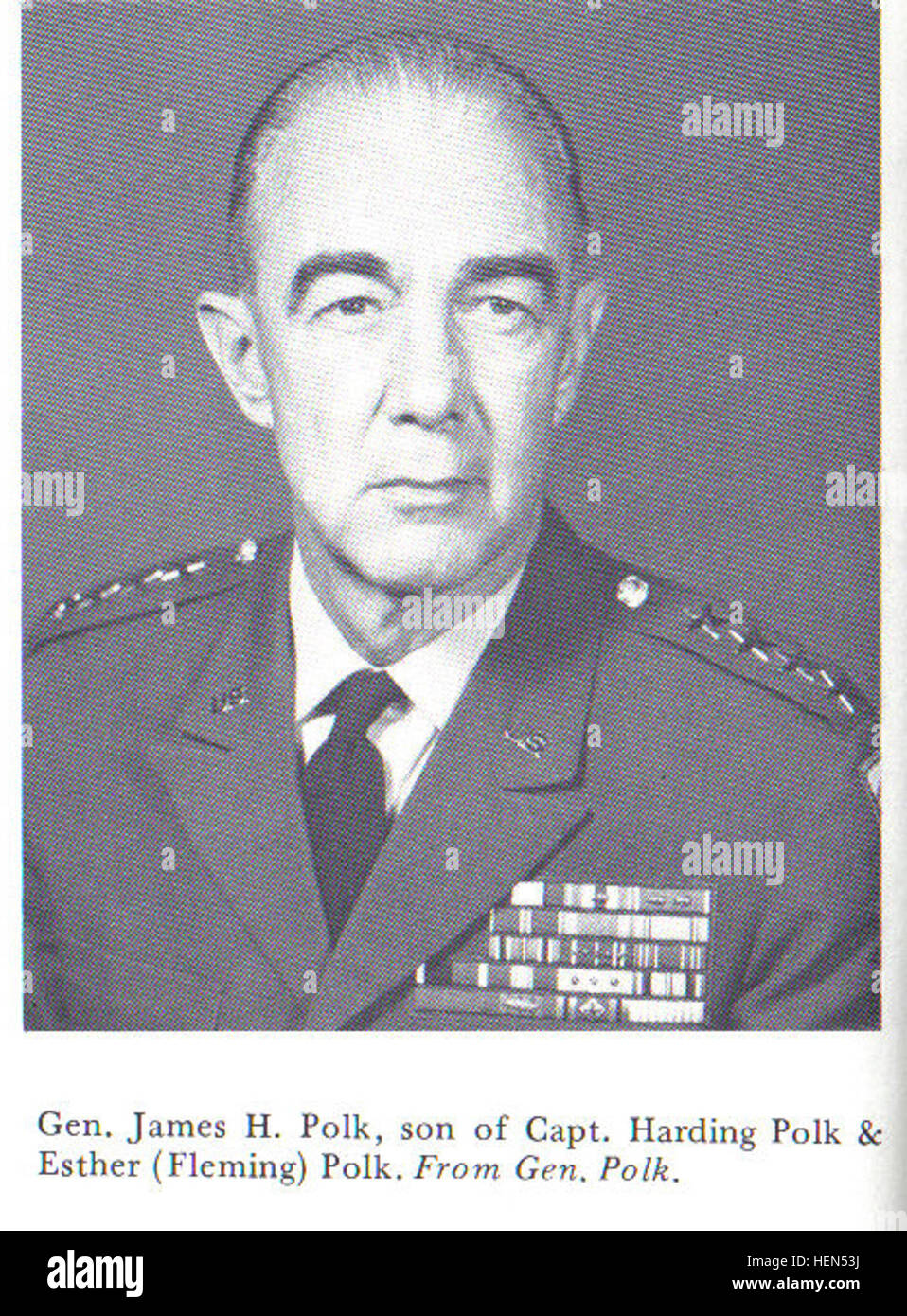 GEN Polk, James Hilliard (1 Stock Photo - Alamy