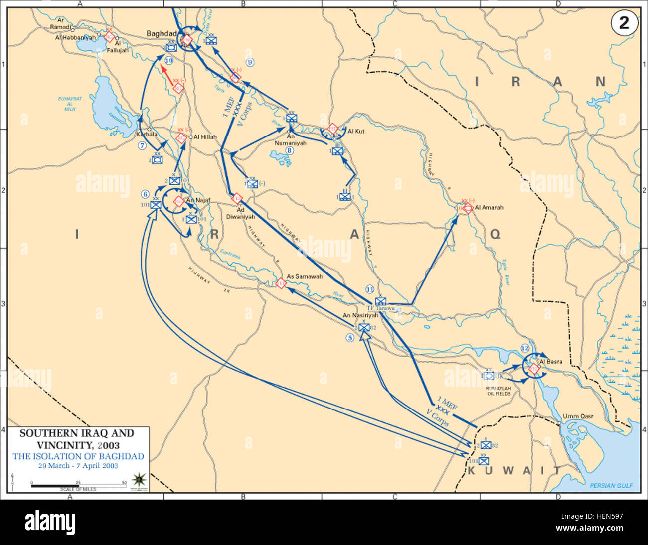 Iraq war 2003 hi-res stock photography and images - Alamy