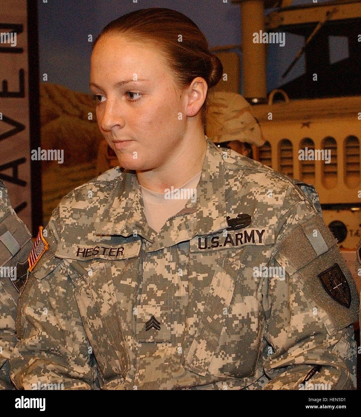 Leigh Ann Hester February 3 2007 Cropped Stock Photo - Alamy