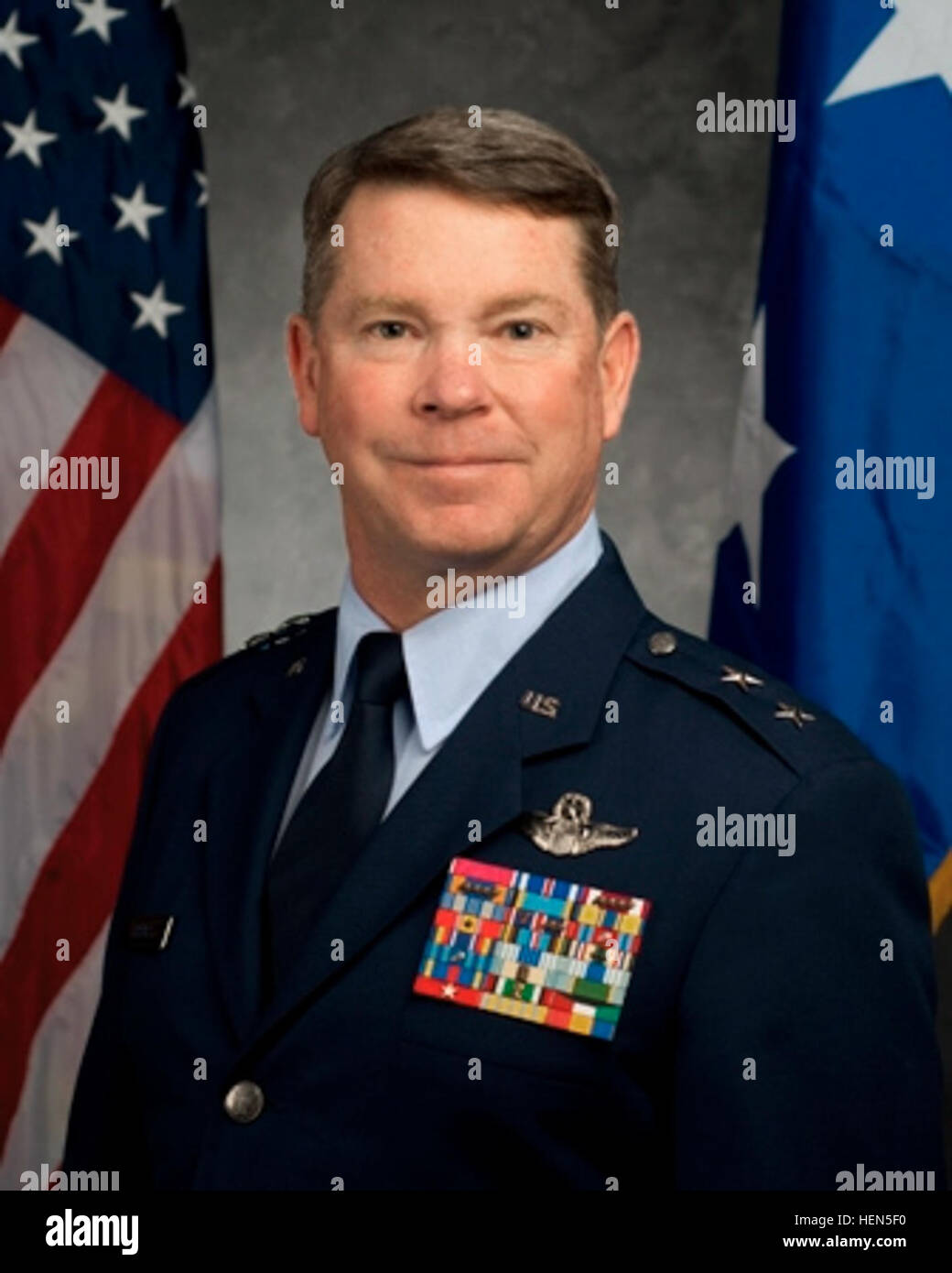 Major General John F Nichols Stock Photo - Alamy