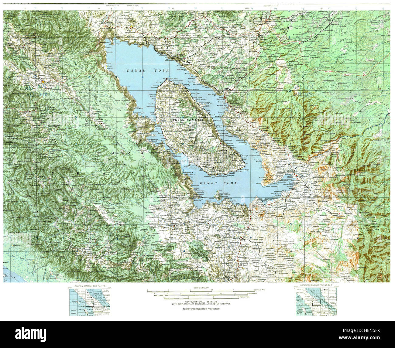 Lake toba map hi-res stock photography and images - Alamy
