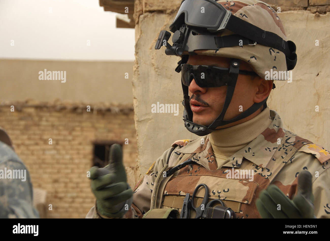U.S. Army Maj. Timothy Hayden, team chief, Military Transition Team ...