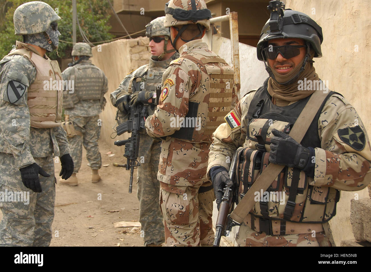 U.S. Army Maj. Timothy Hayden, team chief, Military Transition Team ...