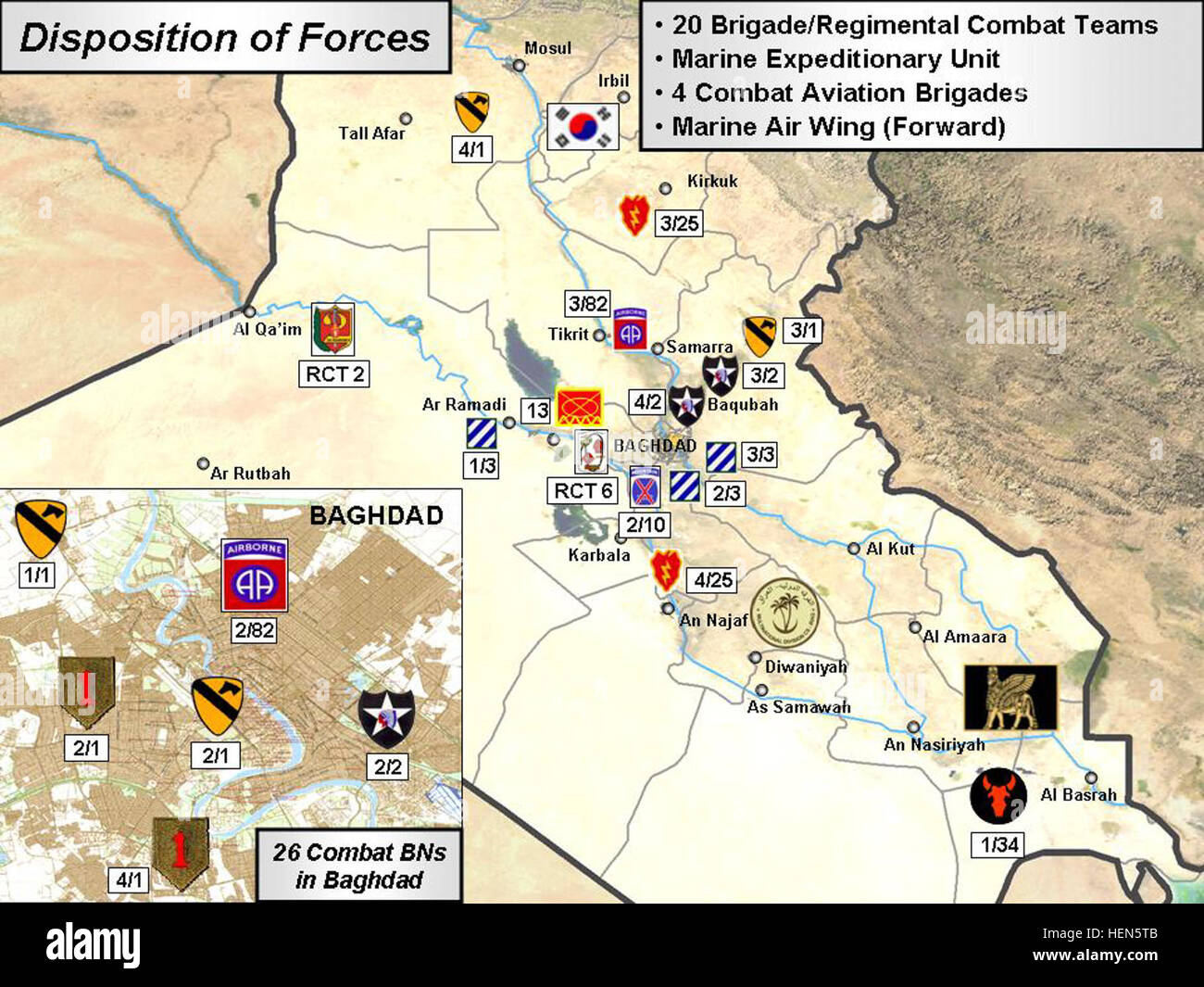 Phantom thunder disposition of forces Stock Photo - Alamy