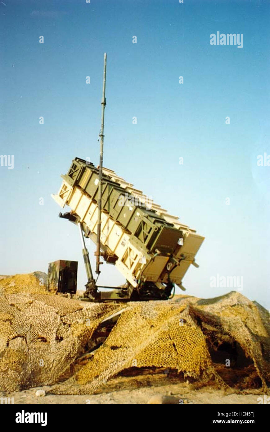 Patriot launch unit Stock Photo - Alamy