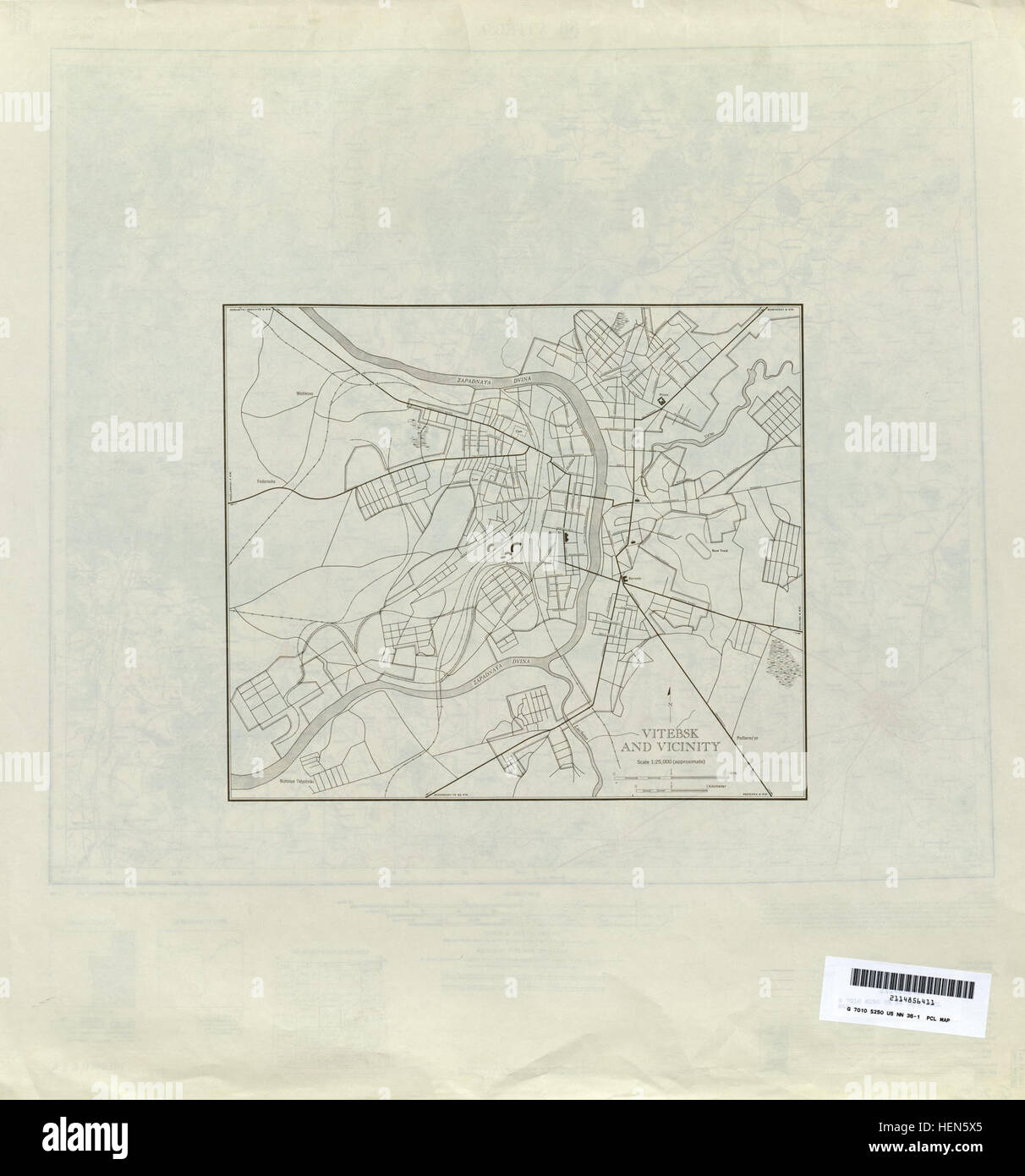Map of vitebsk hi-res stock photography and images - Alamy