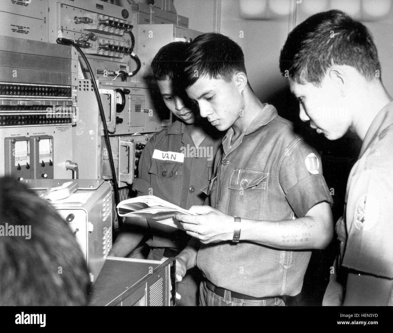 Students At Vung Tau Signal School Stock Photo - Alamy