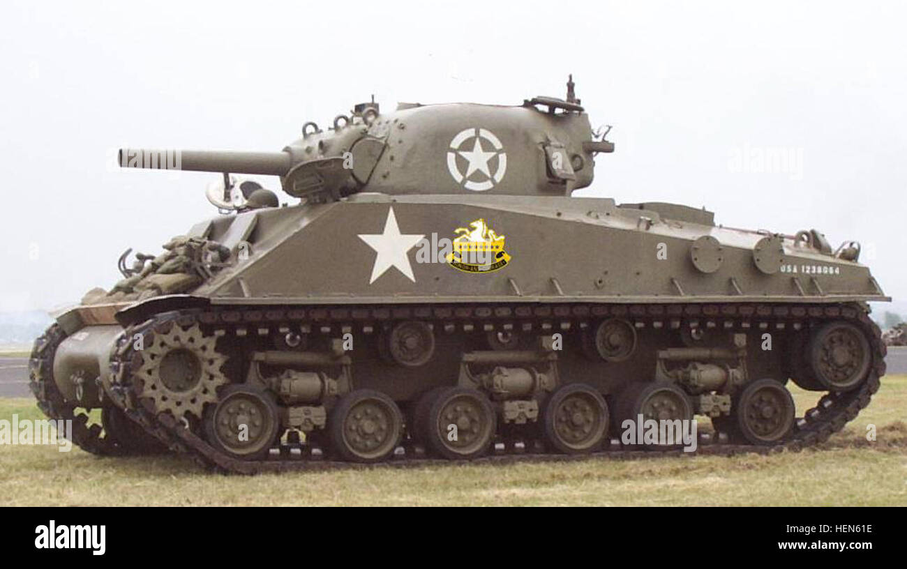 Sherman tank hi-res stock photography and images - Alamy