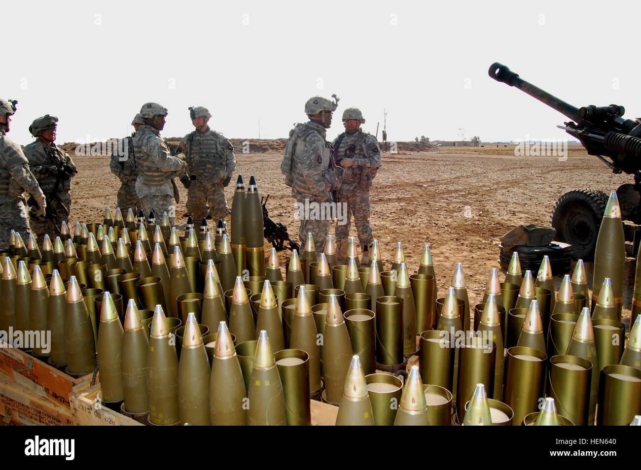 M119 a2 howitzer section hi-res stock photography and images - Alamy