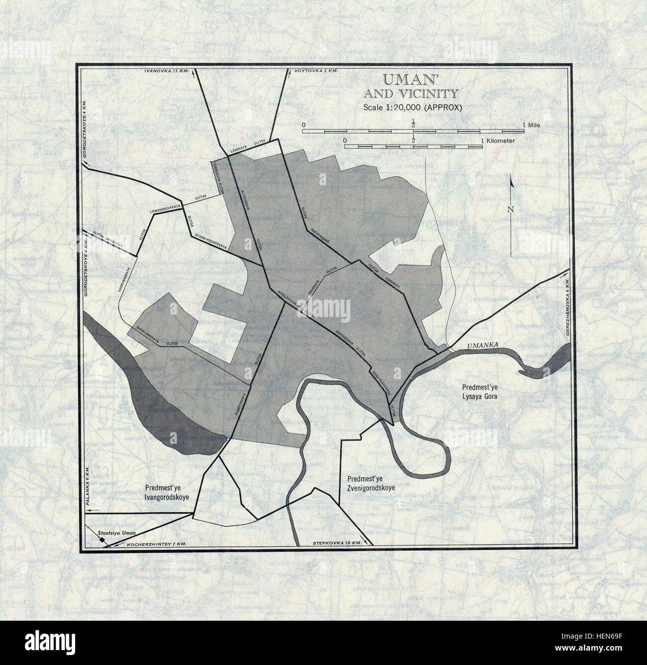 Uman map hi-res stock photography and images - Alamy