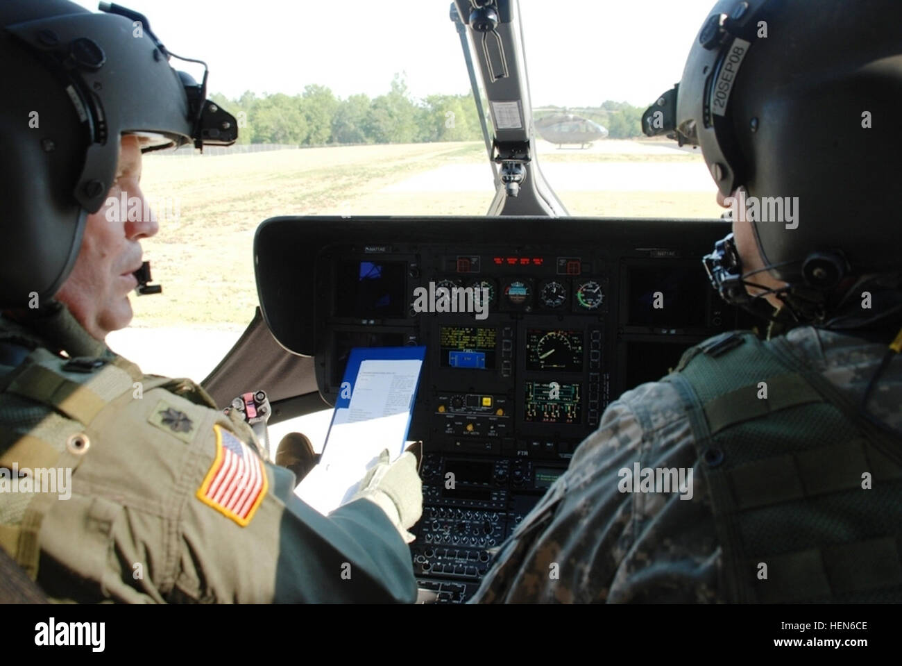 UH-72 Lakota cockpit Stock Photo - Alamy