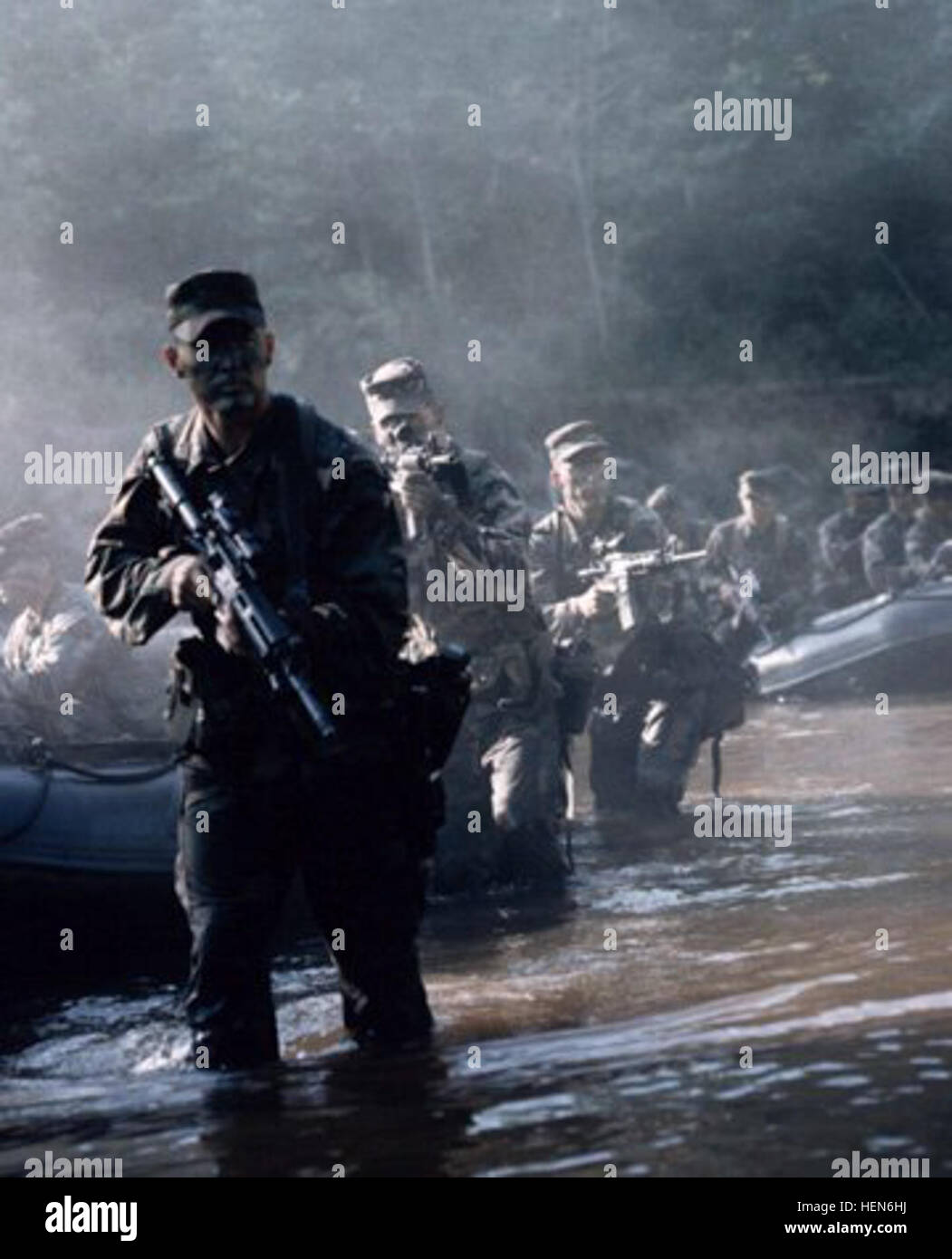 US Army Rangers on patrol Stock Photo - Alamy