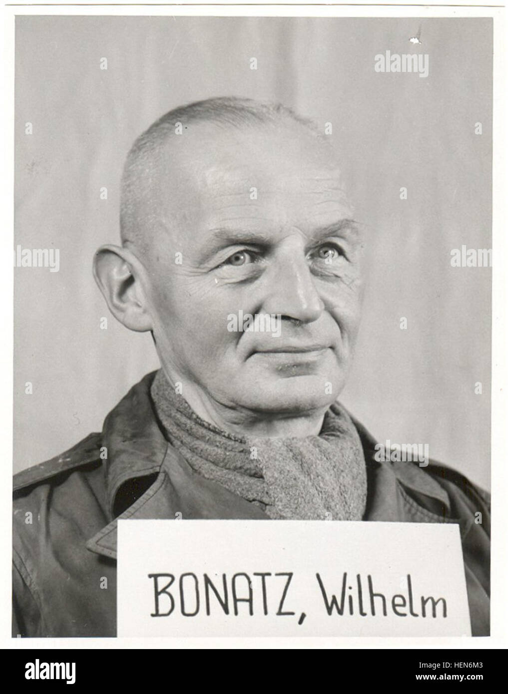 Wilhelm Bonatz (SS Stock Photo - Alamy