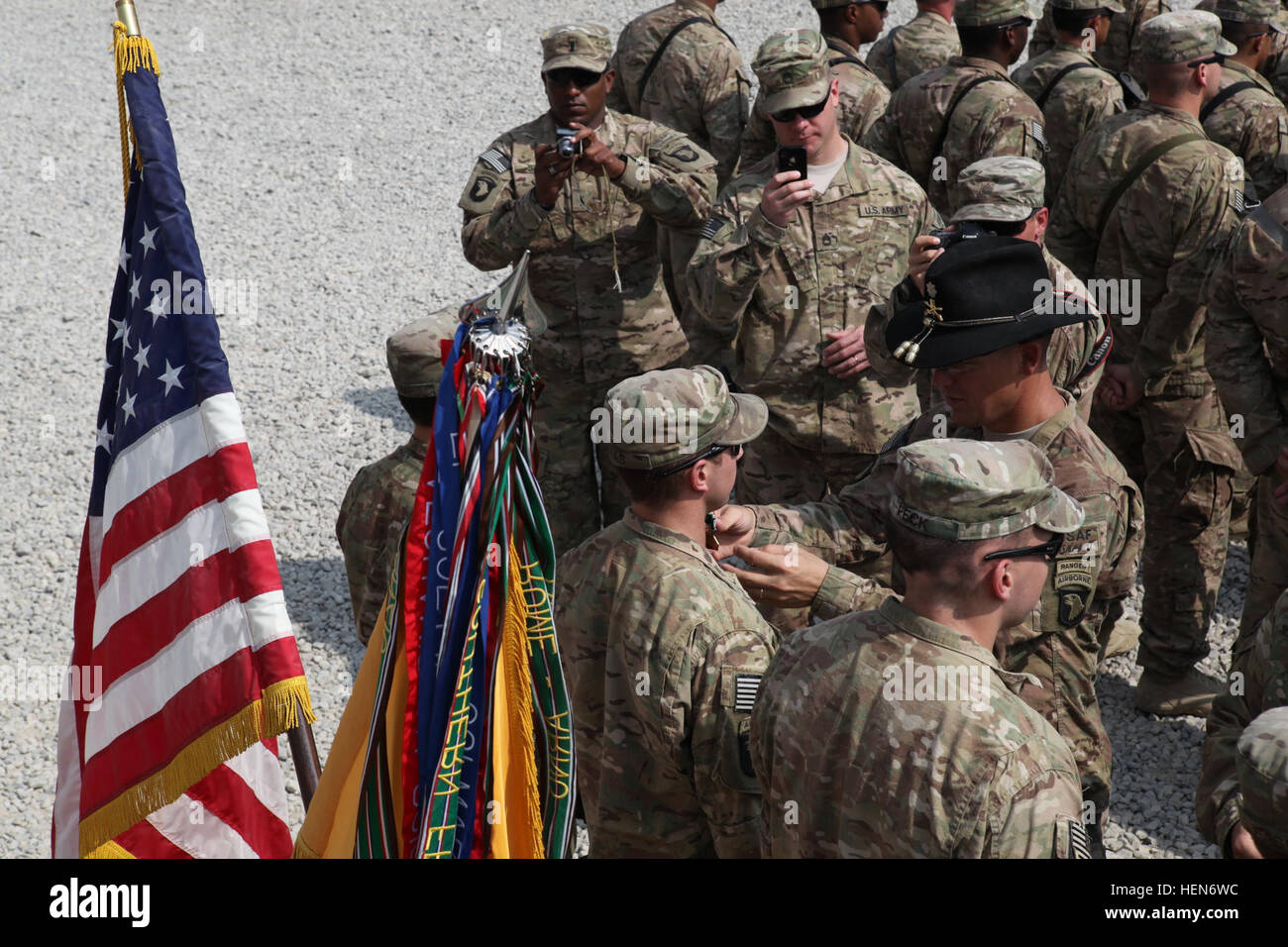 U.S. Army Commander Lt. Col. Thomas Sutton from 1st Brigade, 61st ...