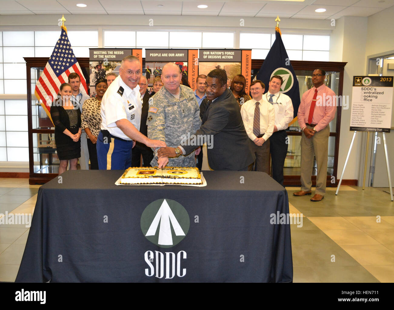 Army Maj. Gen. Thomas Richardson, commanding general, Military Surface ...