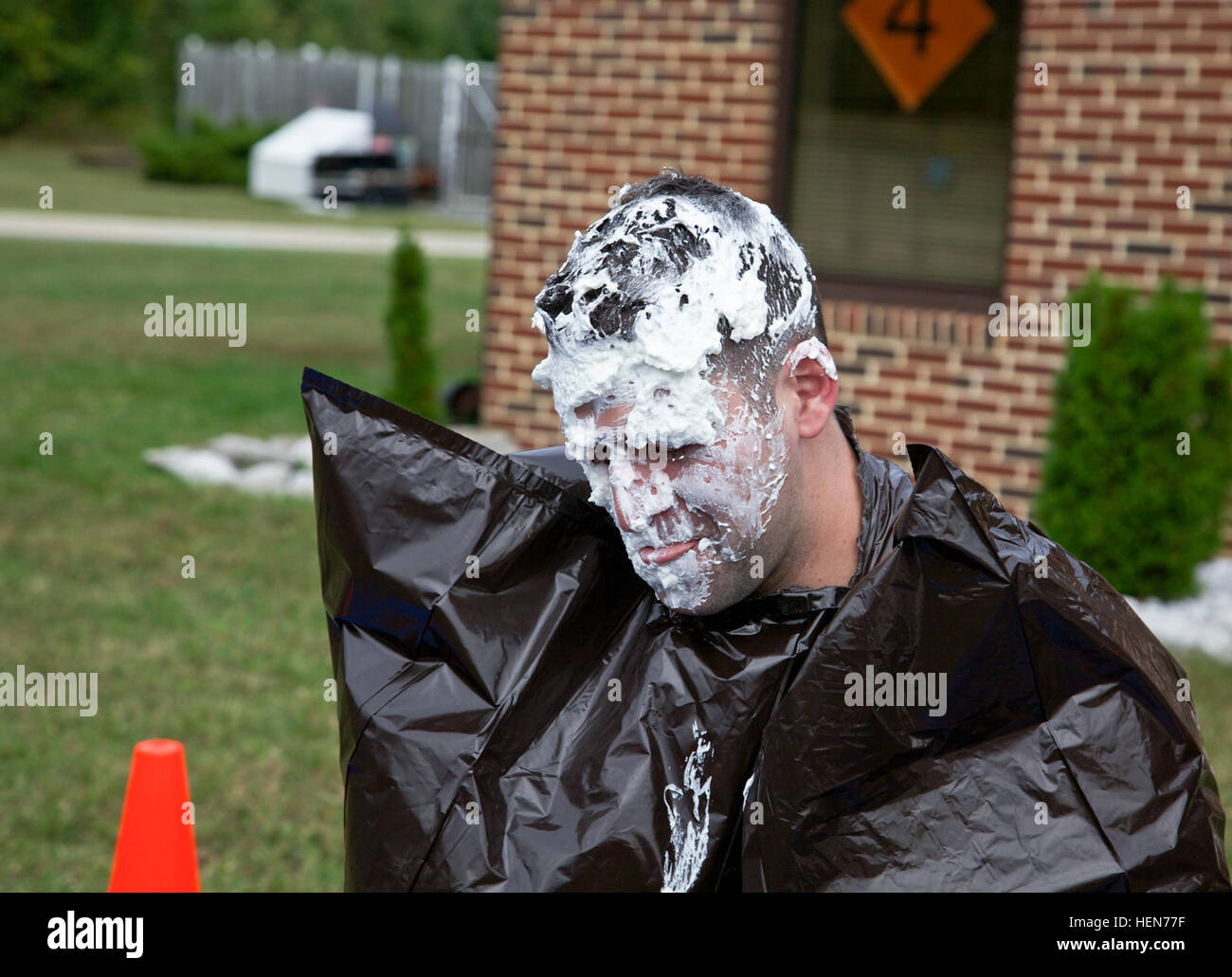 Pie in the face event hi-res stock photography and images - Alamy