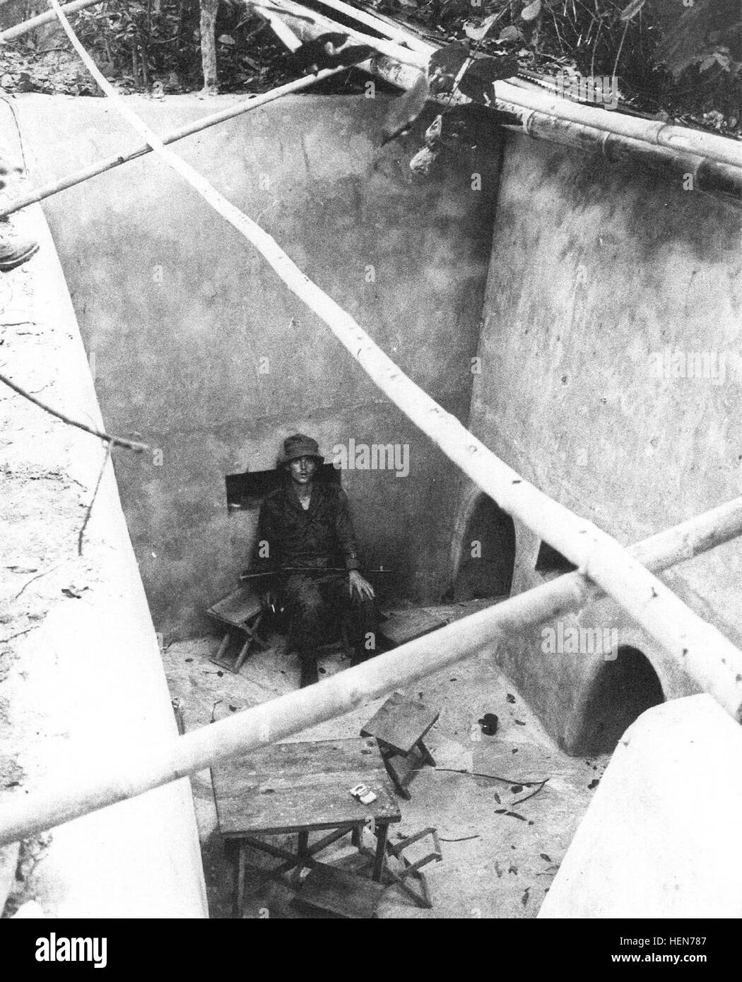 Operation Crimp Tunnels Stock Photo - Alamy