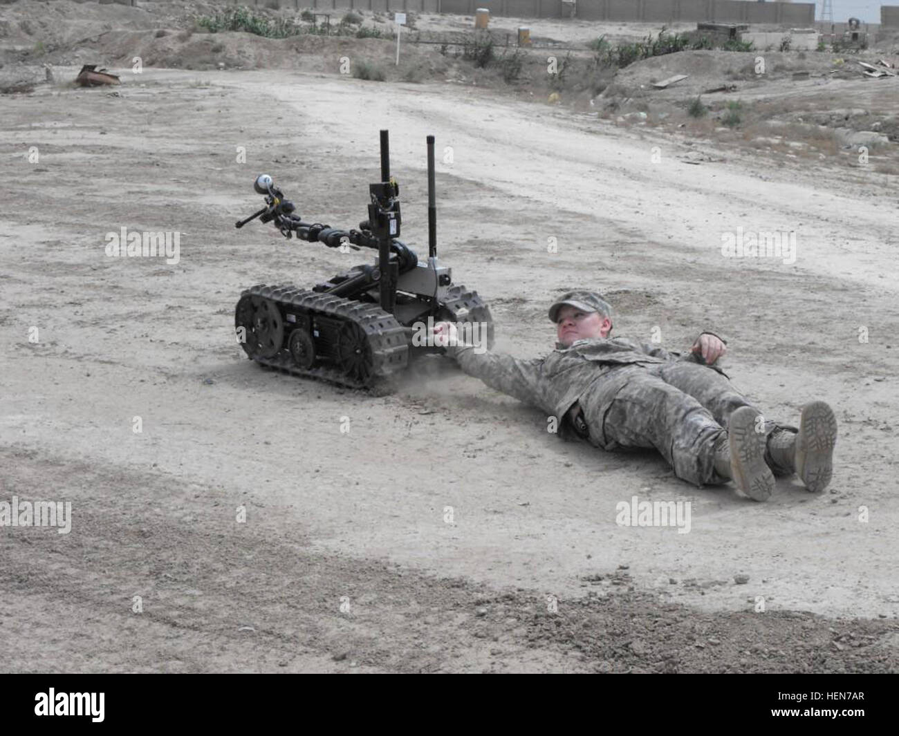 The Talon robot is a remotely operated vehicle used by U.S. Army units ...