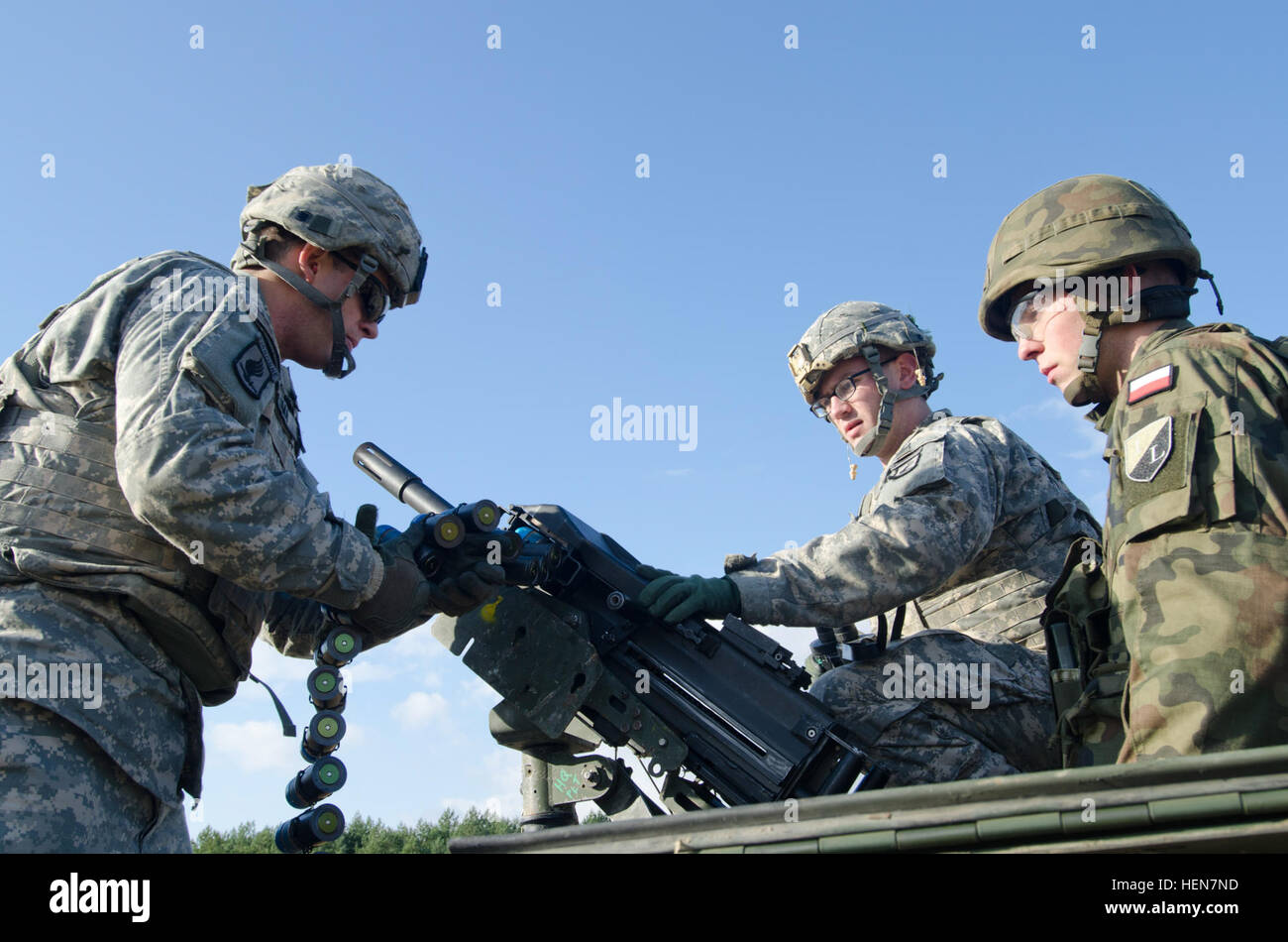 Paratroopers from Troop A, 1st Squadron, 91st Cavalry Regiment ...
