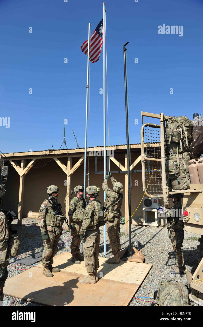 Soldiers with 2nd Battalion, 506th Infantry Regiment, 4th Brigade ...