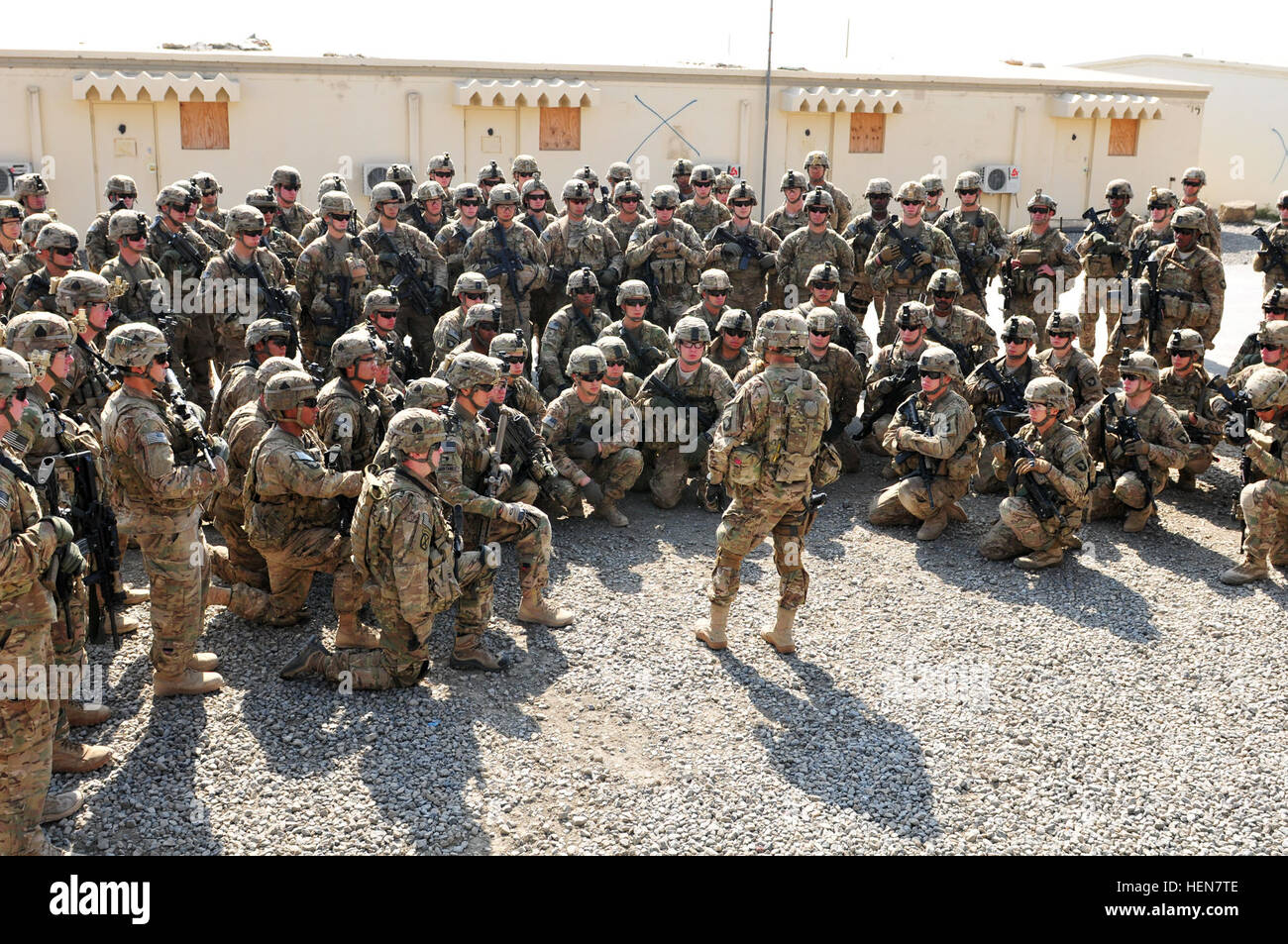 Lt. Col. Scott W. Kirkpatrick, commander of 2nd Battalion, 506th ...